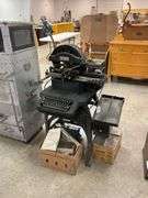 Vintage Graphotype/Addressograph machine model: 6383, w/ accessories ...