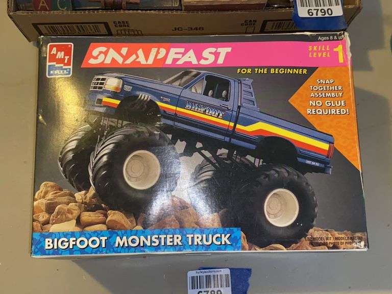 Ertl Monster Truck model kit, in box - Hurley Real Estate & Auctions