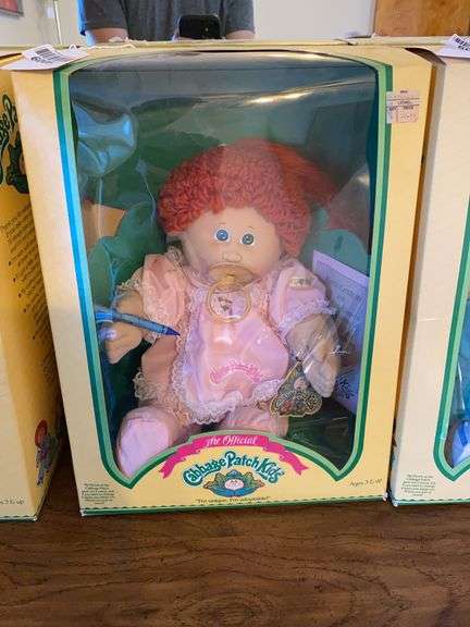 Cabbage Patch Kids doll w/ crayon, in package - Hurley Real Estate ...