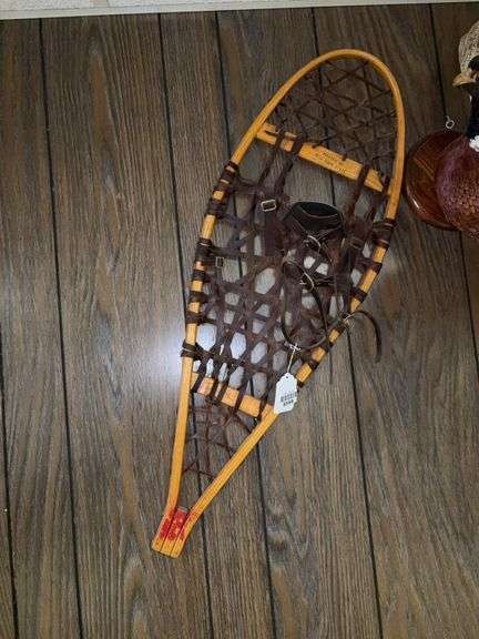 Snowshoe hanging on wall - Hurley Real Estate & Auctions