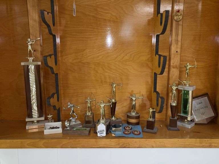 Archery and shooting trophies - Hurley Real Estate & Auctions