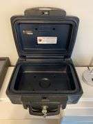 Sentry Safe box w/ key - Hurley Real Estate & Auctions