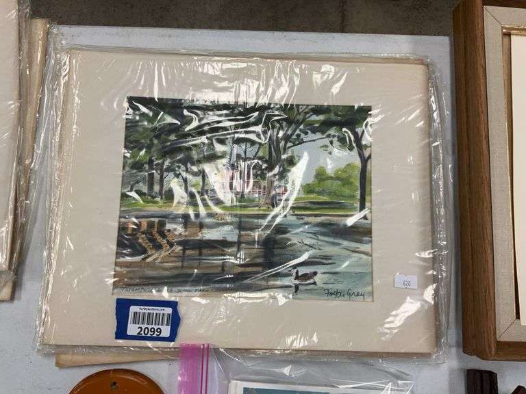 Four FOSTER GRAY Greencastle prints 11x14 - Hurley Real Estate & Auctions