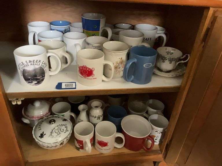 Coffee mugs & tea cups - Hurley Real Estate & Auctions