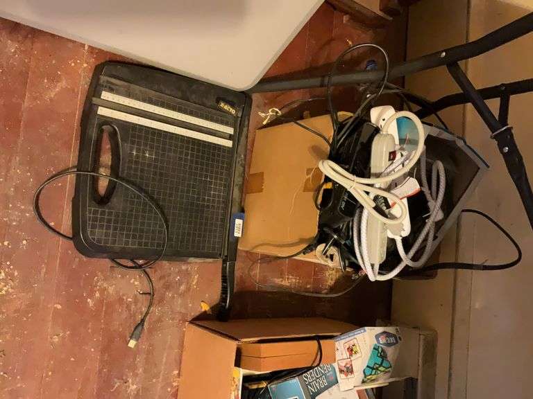 Paper cutter, power strips, electrical, misc - Hurley Real Estate ...