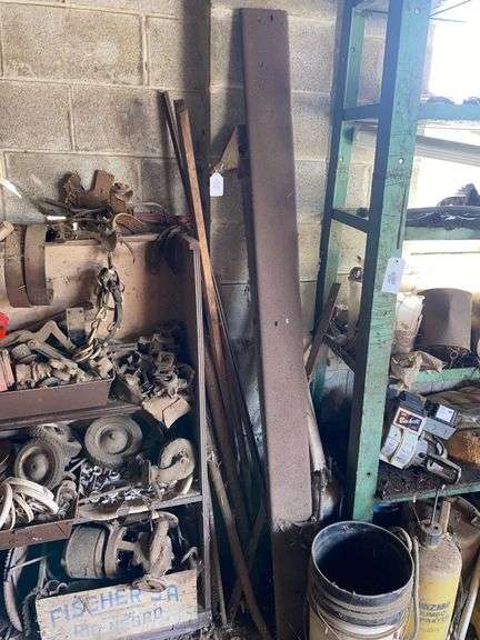 Outdoor water hydrant and scrap metal - Hurley Real Estate & Auctions