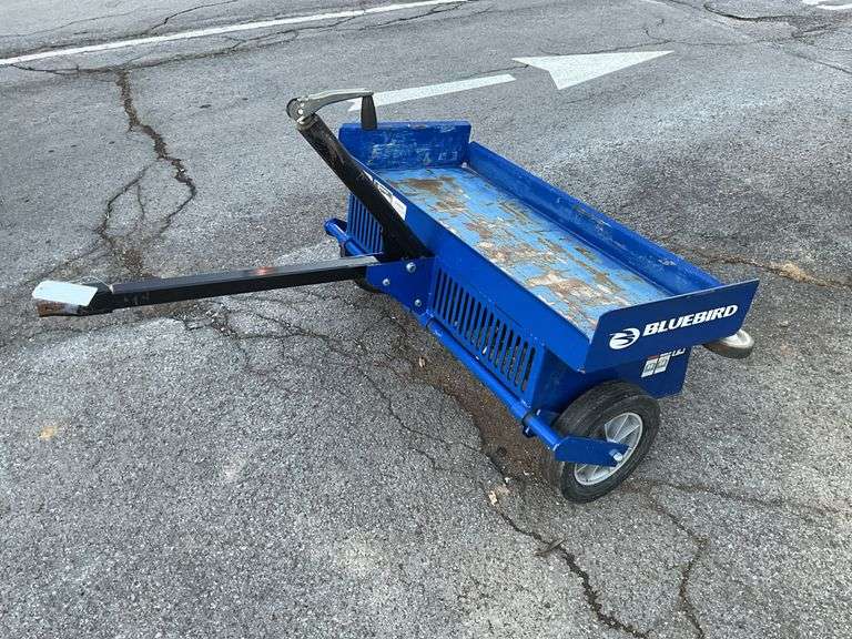 36" towable aerator, Blue bird - Hurley Real Estate & Auctions