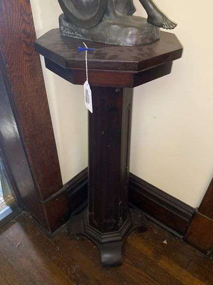 Octagonal column pedestal 14x14x36 - Hurley Real Estate & Auctions