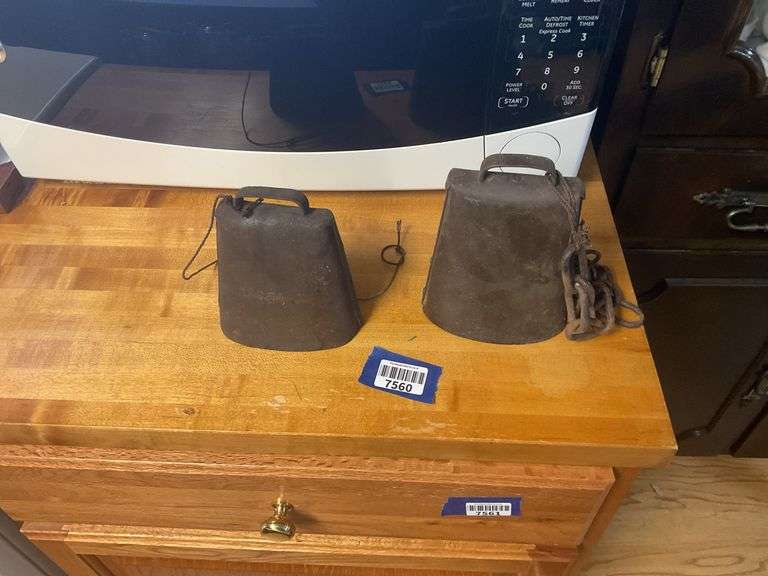 Two cow bells - Hurley Real Estate & Auctions