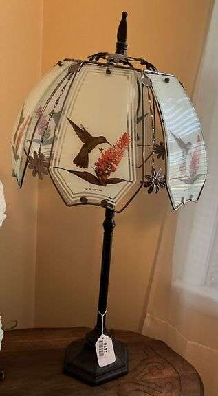 Hummingbird touch table lamp - Hurley Real Estate & Auctions