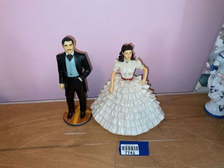 Dave Grossman Gone with the Wind Rhett Butler and Scarlett O'Hara ...