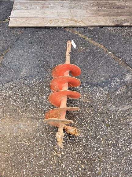 Approx 10” auger bit, used with auger lots 60-63 - Hurley Real Estate ...