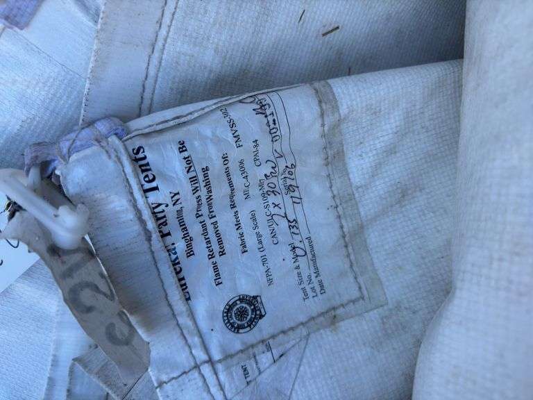 Eureka Tent Side Wall 7x30 - Hurley Real Estate & Auctions