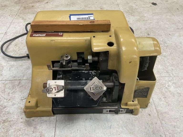 ILCO Unican 025 Key Duplicator - Hurley Real Estate & Auctions
