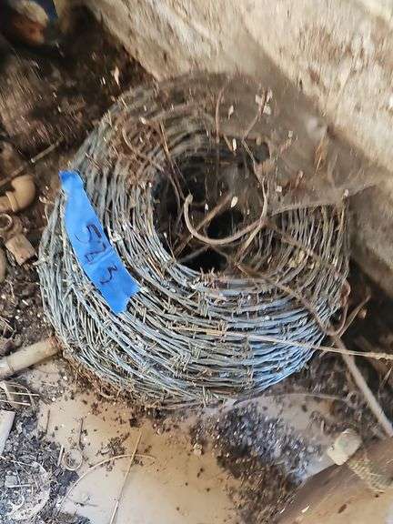 Barbed wire - Hurley Real Estate & Auctions