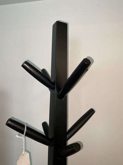 Wooden clothes tree - Hurley Real Estate & Auctions