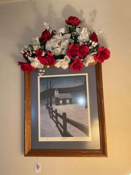 Kenneth Hamrick limited edition print, Eyler's Valley Chapel/ Thurmont ...