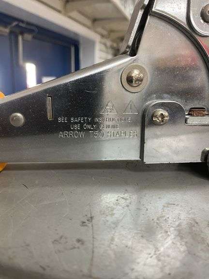 Arrow slap stapler, t50 - Hurley Real Estate & Auctions