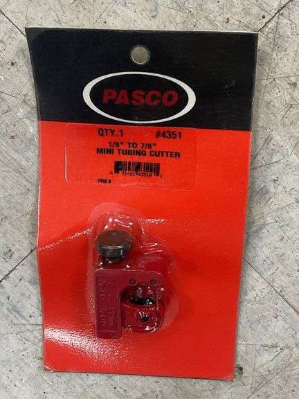 Pasco mini tubing cutter - Hurley Real Estate & Auctions