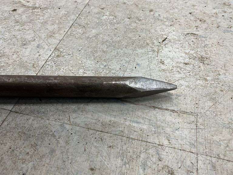 Air hammer point 7/8" round shank - Hurley Real Estate & Auctions