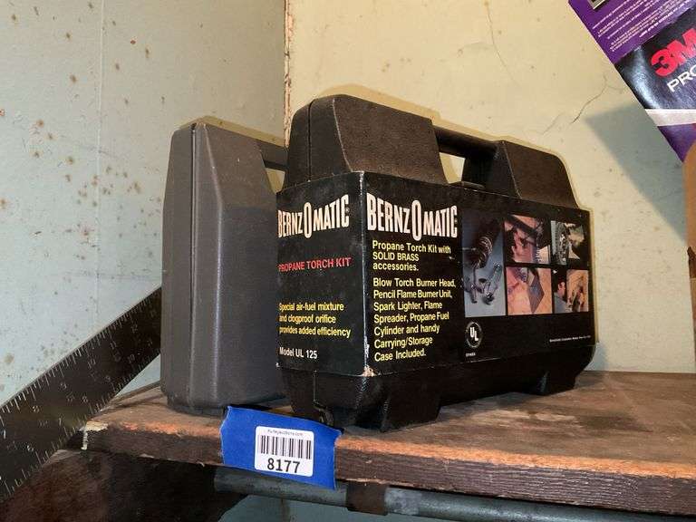 Propane torch kit, Weller rotary tool - Hurley Real Estate & Auctions