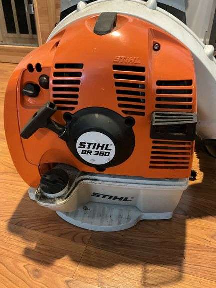 Stihl BR350 backpack blower - Hurley Real Estate & Auctions