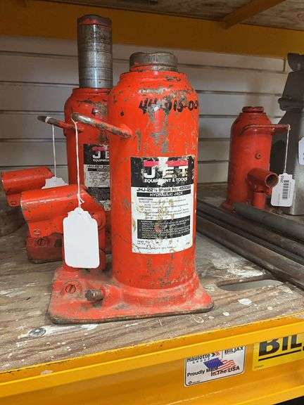 JET 22 1/2 ton hydraulic jack - Hurley Real Estate & Auctions
