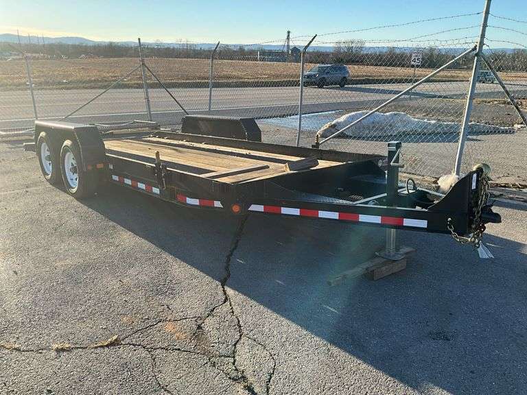 Cam superline 6 ft 10 in x18 ft tilt deck trailer - Hurley Real Estate ...