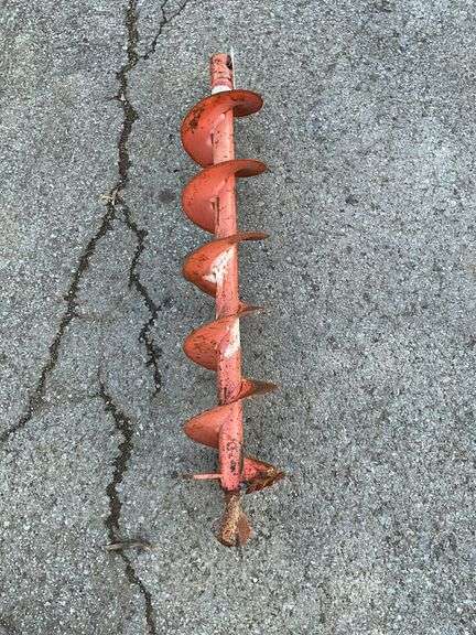 Auger 6" round fits One Man Handheld auger lots 75-77 - Hurley Real ...