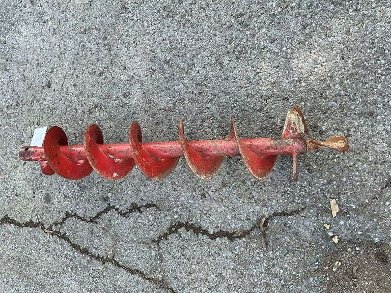 Auger 6" round fits One Man Handheld auger lots 75-77 - Hurley Real ...