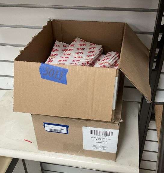 2 boxes of ACE popcorn bags - Hurley Real Estate & Auctions