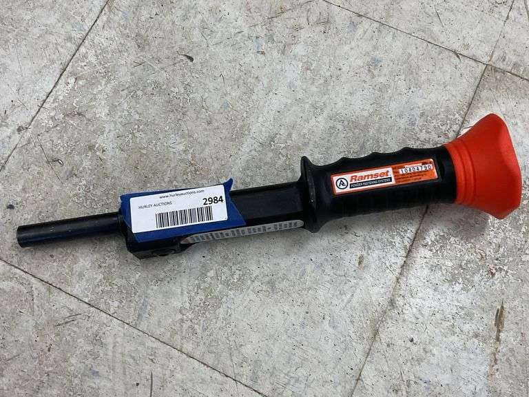 Ramset 22 caliber nail driver - Hurley Real Estate & Auctions