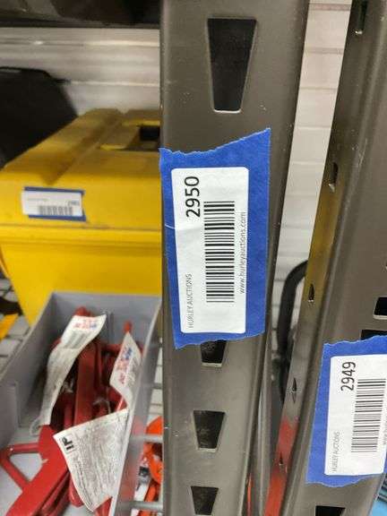 Lozier Racking on casters, 8’x6.5’x32”, no contents - Hurley Real ...