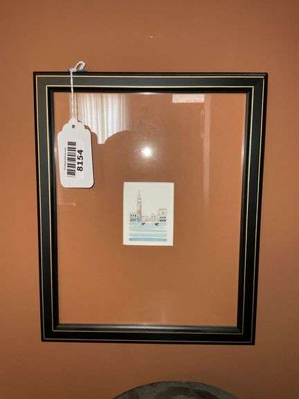 Eric Behler woodcut Summer Song, 40/80, and Venetian scene watercolor ...