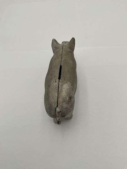 Cast iron pig bank - Hurley Real Estate & Auctions