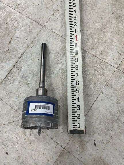 4” Carbide Masonry Core Bit sds max - Hurley Real Estate & Auctions