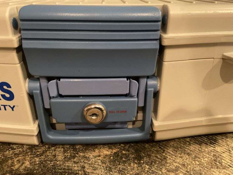 Brinks Home Security box w/ key - Hurley Real Estate & Auctions