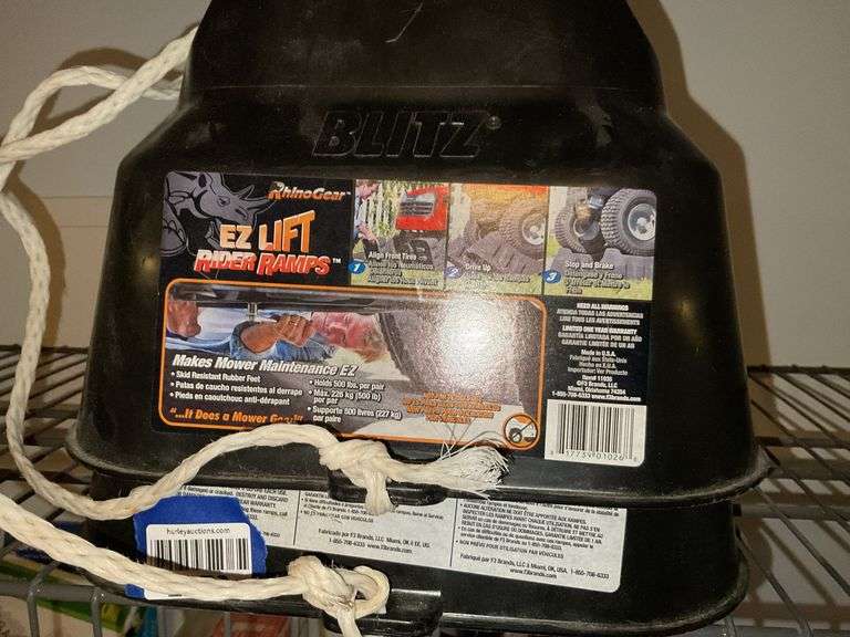 Blitz Easy Lift Rider ramps - Hurley Real Estate & Auctions