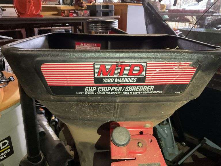 MTD Yard Machines chipper/shredder model: 246-642D000 - Hurley Real ...