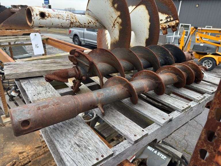 6 inch auger - Hurley Real Estate & Auctions