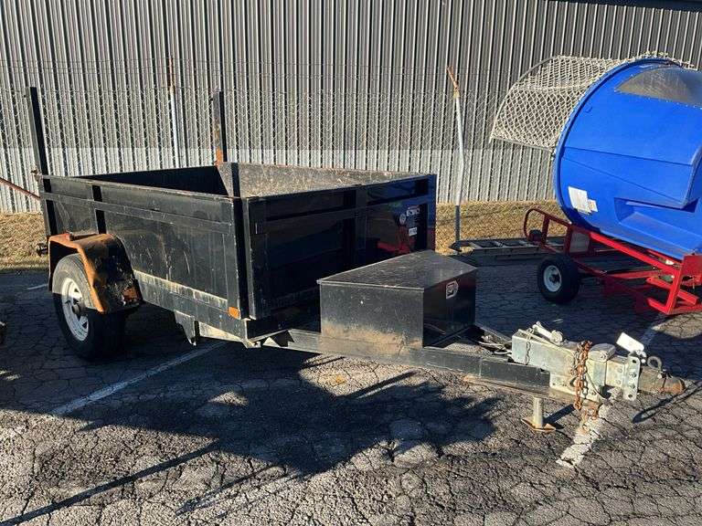 DUMP Trailer 5000 LB Bri-Mar 2" Ball GVW: 5,000 lbs Bed Size: 60" W x 8 ...