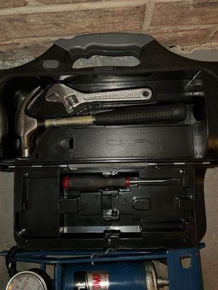 AMT foot pump, tool kit - Hurley Real Estate & Auctions