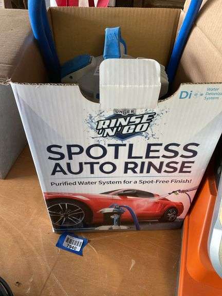 Spotless auto rinse car wash in box - Hurley Real Estate & Auctions