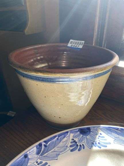 Harvey Pottery Hagerstown MD souvenir studio stoneware bowl 6.5 ...