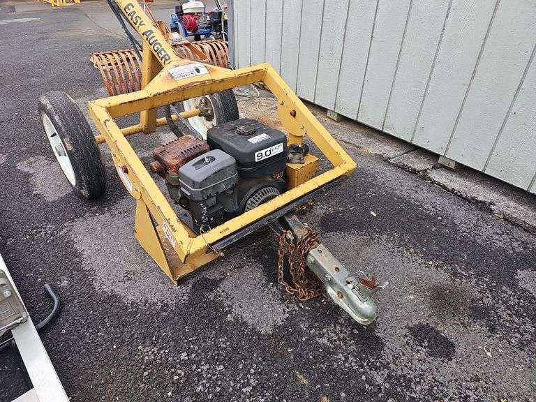 Easy Auger towable auger 2" ball - 9 hp #1 auger of choice by rental ...