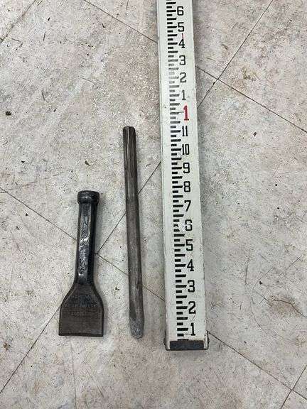 Hammer drill chisel and hand held masonry chisel - Hurley Real Estate ...