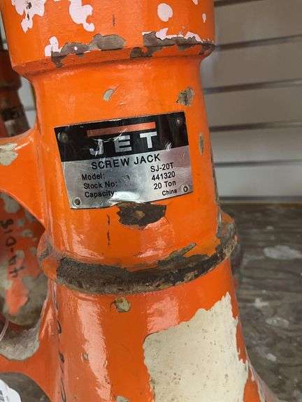 JET House Jack, Screw - Hurley Real Estate & Auctions