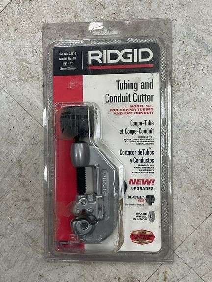 Ridgid tubing and conduit cutter - Hurley Real Estate & Auctions