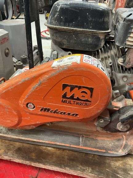 Mikasa MQ Multiquip COMPACTOR, PLATE - 14" Centrifugal Force 2275 lbf ...