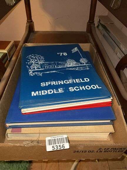 Yearbooks including: Springfield Middle School, Shippensburg State ...